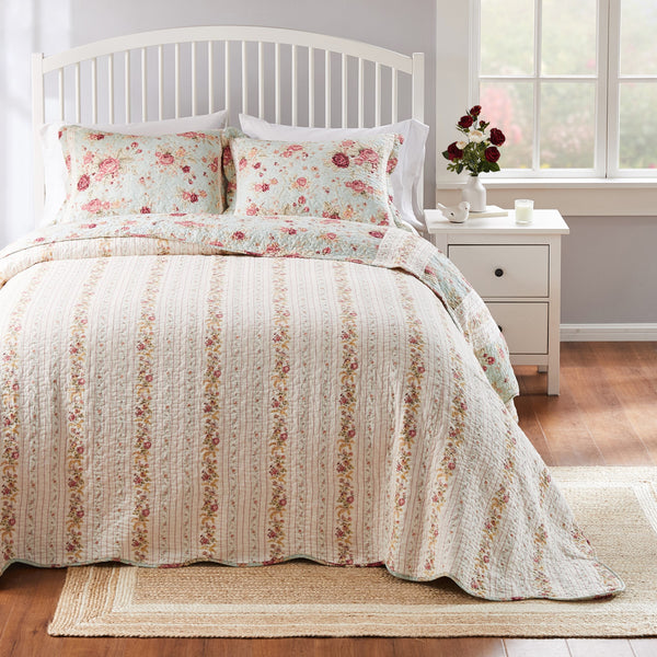 Antique Rose Bedspread Set – Rustic Tuesday