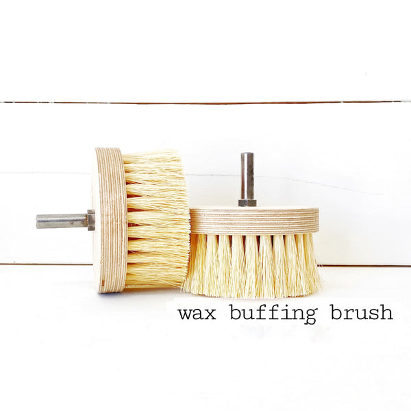 Wax Buffing Brush Drill Attachment Sweet Pickins – Rustic Tuesday